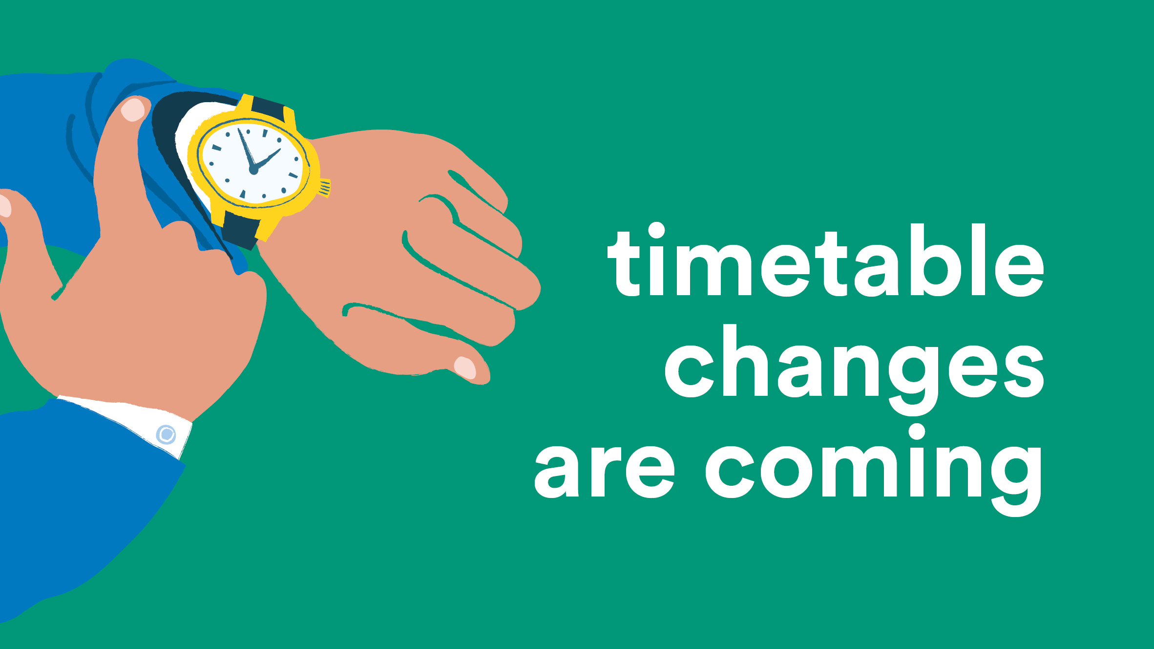 Spiral Blue Timetable Changes | Windward Day Services